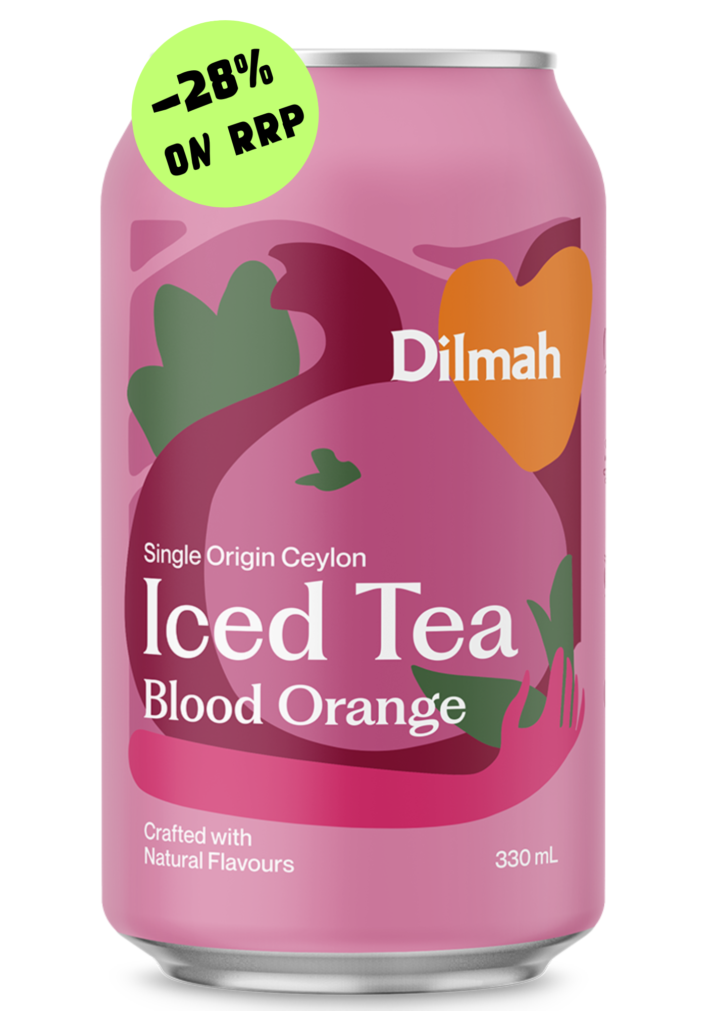 Dilmah Natural Iced Tea Blood Orange – dilmah-beverage-nz
